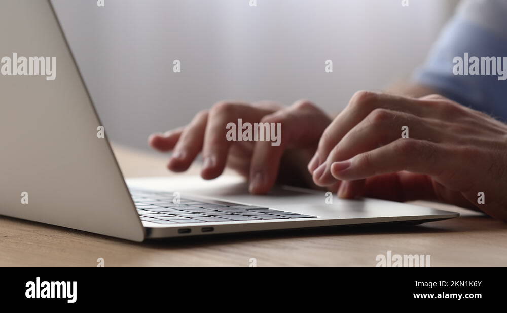 Close up young man typing Stock Videos & Footage - HD and 4K Video ...