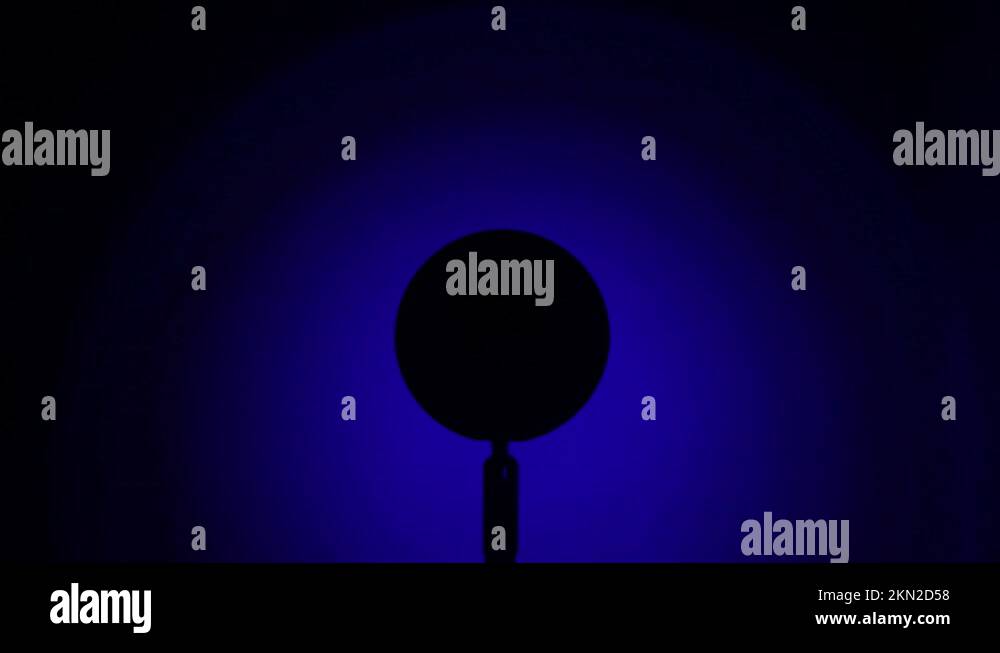 Colored Light Showing Different Colors In Strobe Mode Stock Video ...