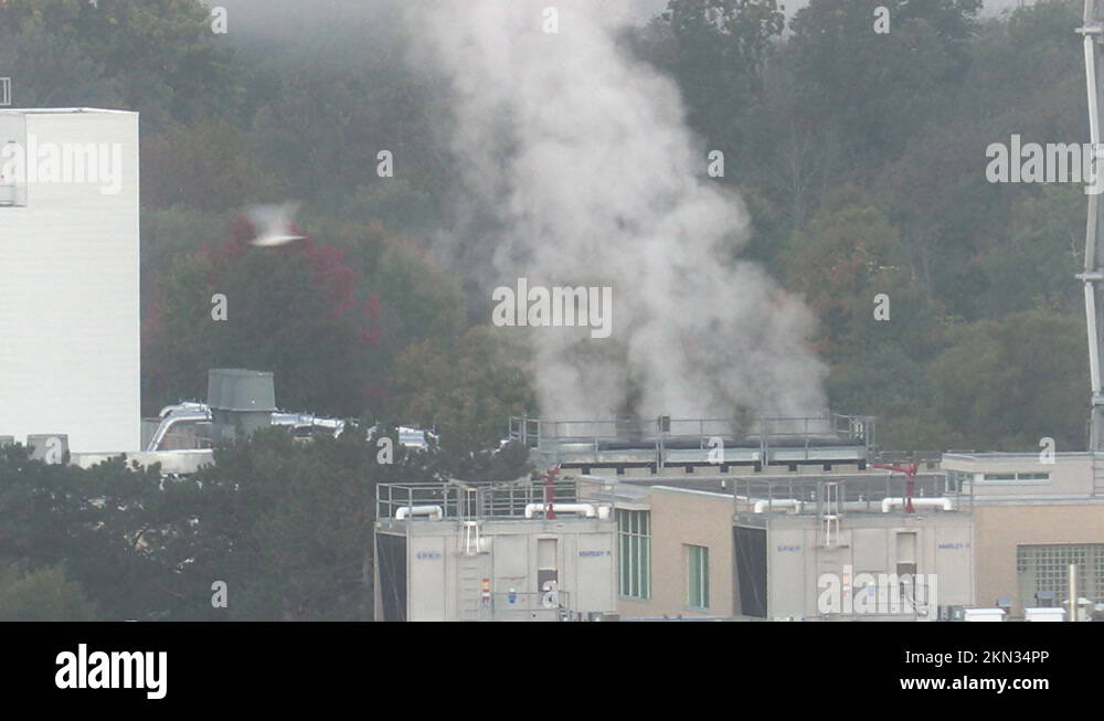 Dramatic visual Temperature inversion traps pollution and smog from ...