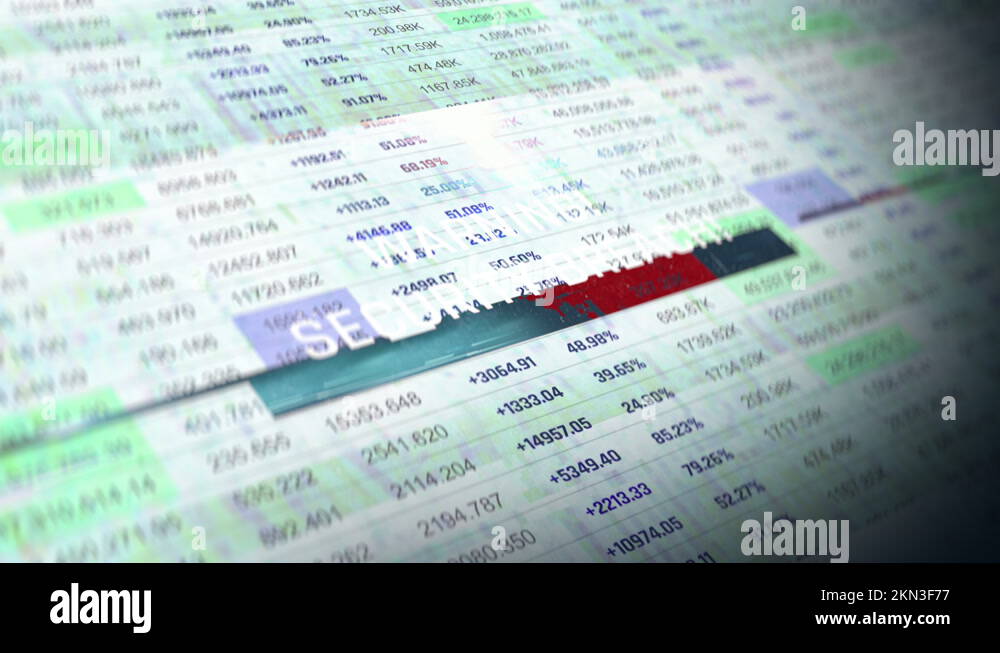 Warning, security breach message on screen, financial hacking, cyber ...