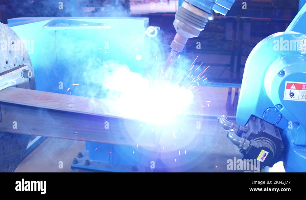 Industry robotic arc machine Stock Videos & Footage - HD and 4K Video ...