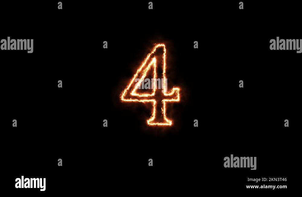 Number 4 graphic letter Stock Videos & Footage - HD and 4K Video Clips ...