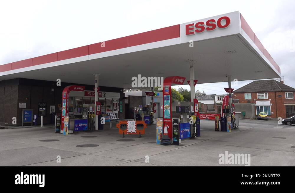 Esso petrol pump fuel Stock Videos & Footage - HD and 4K Video Clips ...