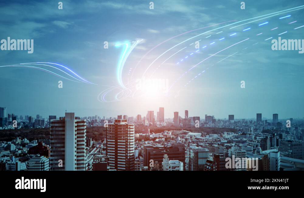 Ray image modern city Stock Videos & Footage - HD and 4K Video Clips ...