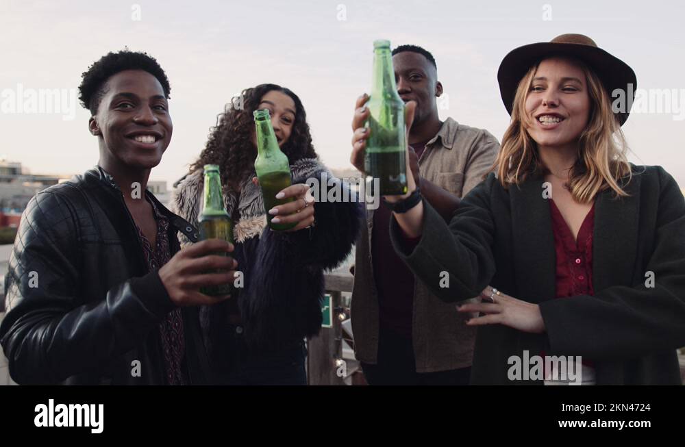 Multi ethnic group friends socializing Stock Videos & Footage - HD and ...