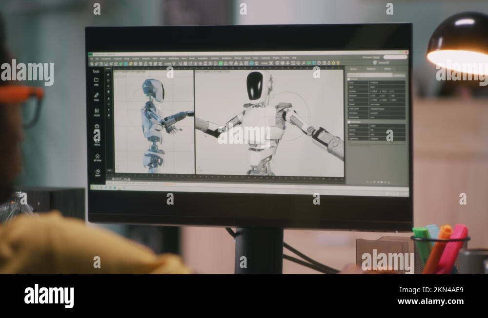 3d man robot american Stock Videos & Footage - HD and 4K Video Clips ...