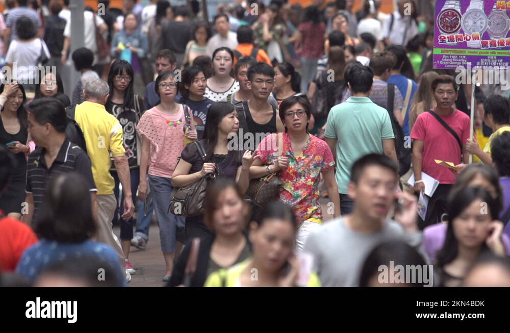 Crowded street city faces Stock Videos & Footage - HD and 4K Video ...