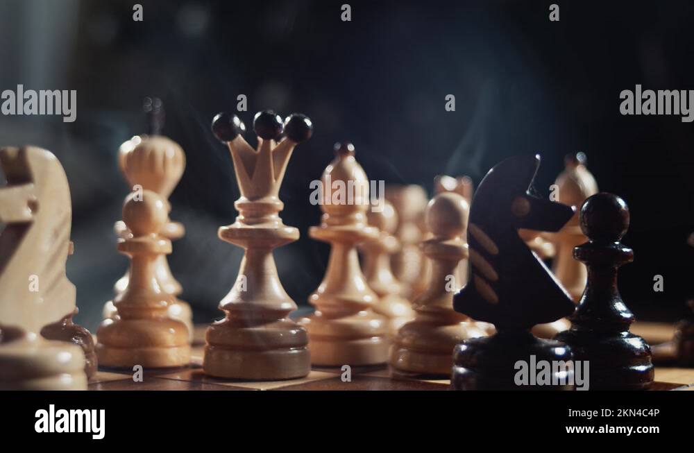 Chess set queen pawn Stock Videos & Footage - HD and 4K Video Clips - Alamy