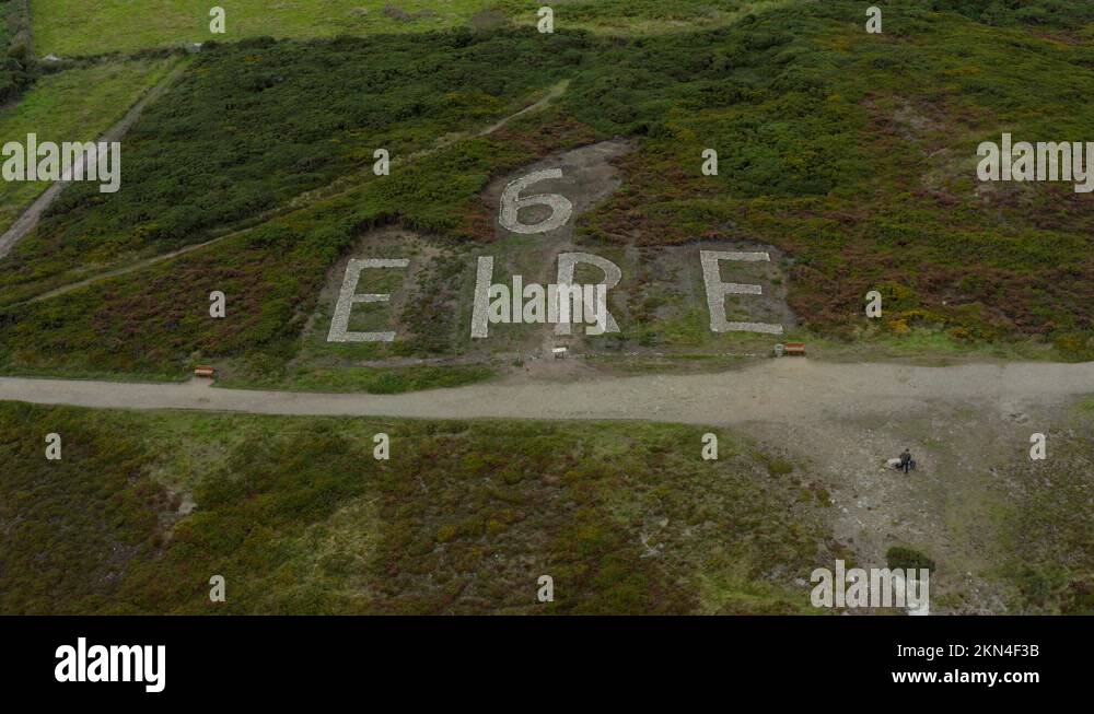 Eire 6, World War II Coastal Watch Marker Sign, Howth, Dublin, Ireland ...