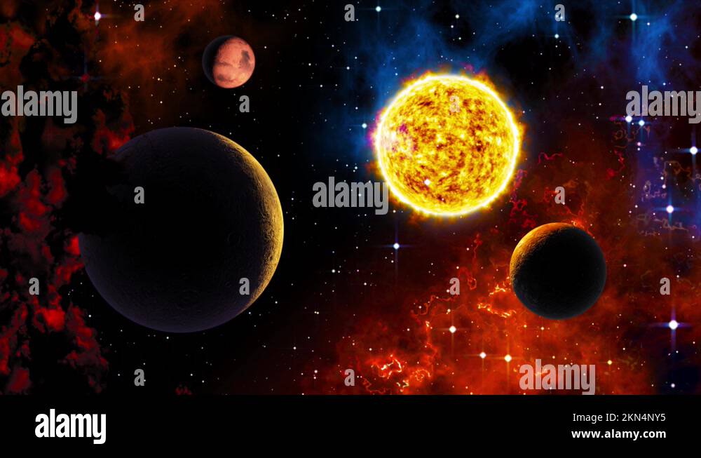 Space background star and planetary system universe galaxies and ...