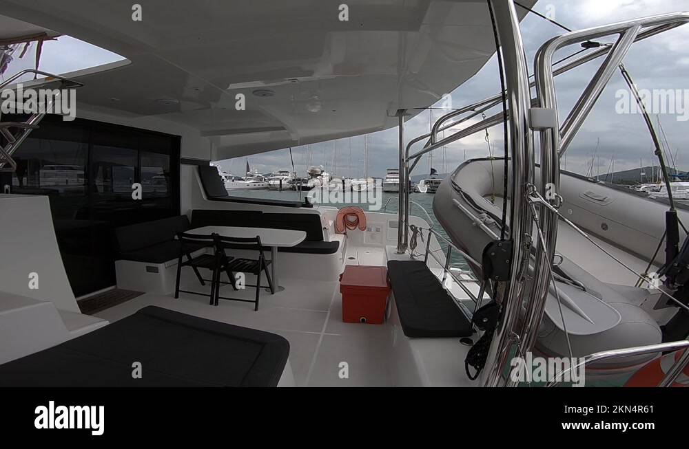 Sailing catamaran cockpit Stock Videos & Footage - HD and 4K Video ...