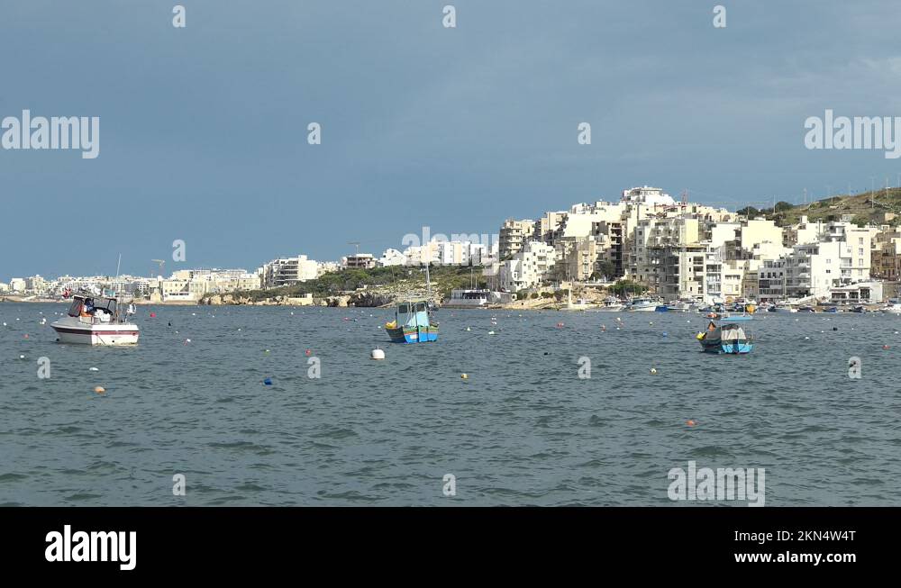 Bugibba malta seafront Stock Videos & Footage - HD and 4K Video Clips ...
