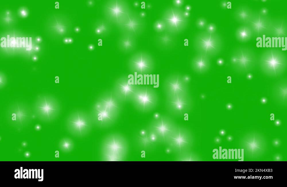 Shining flash stars green screen motion graphics Stock Video Footage ...