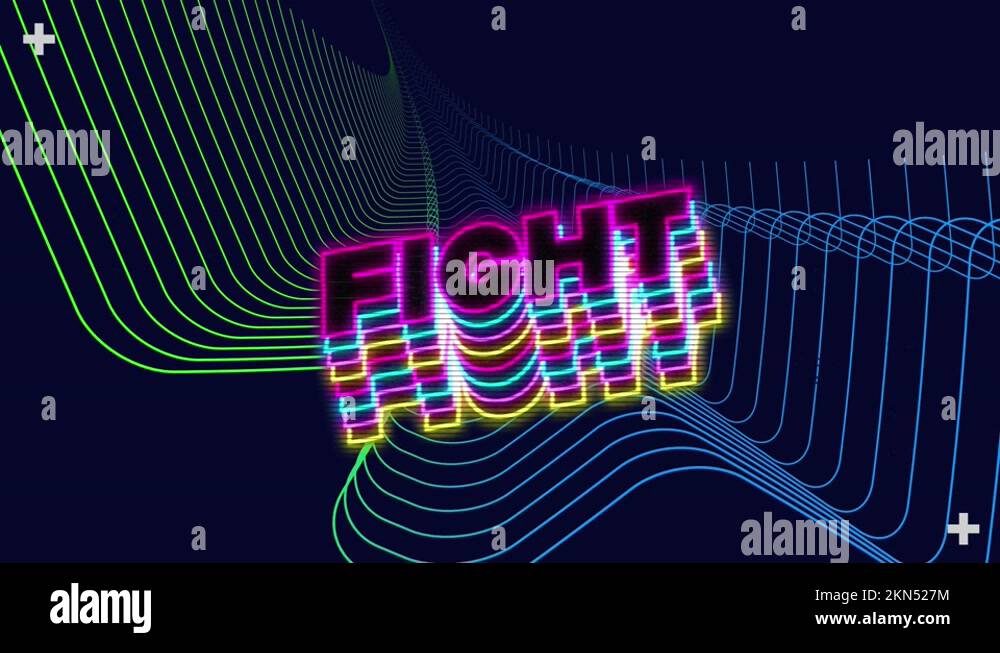 Animation fight text over lines Stock Videos & Footage - HD and 4K ...