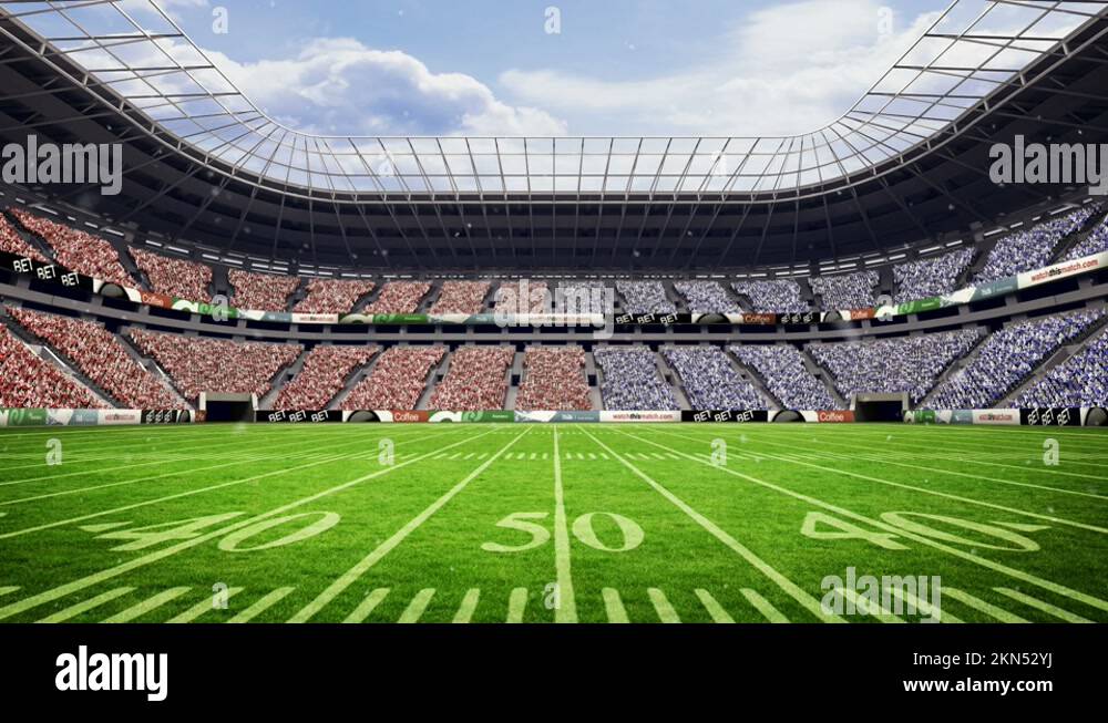 Snow football stadium sport Stock Videos & Footage - HD and 4K Video ...