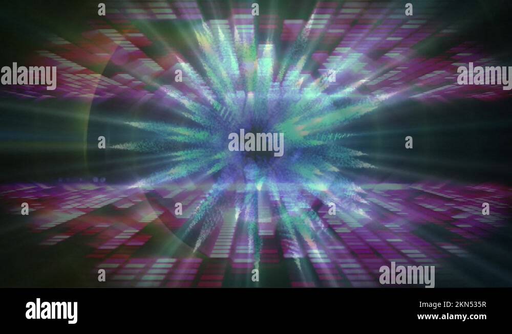 Digital animation light waves spinning Stock Videos & Footage - HD and ...