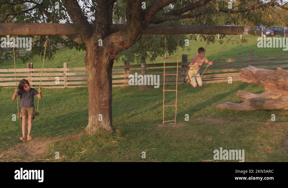 Kids on rope swing Stock Videos & Footage - HD and 4K Video Clips - Alamy