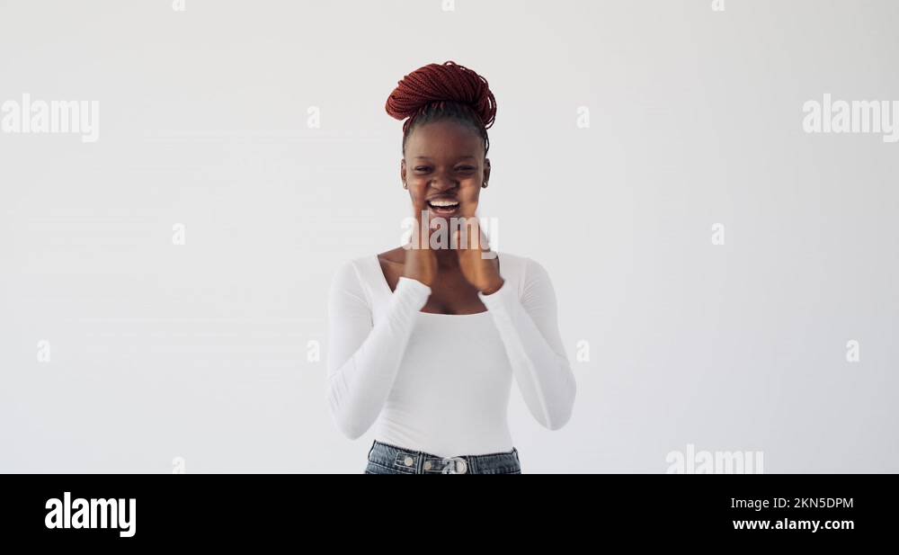 Black woman clapping Stock Videos & Footage - HD and 4K Video Clips - Alamy