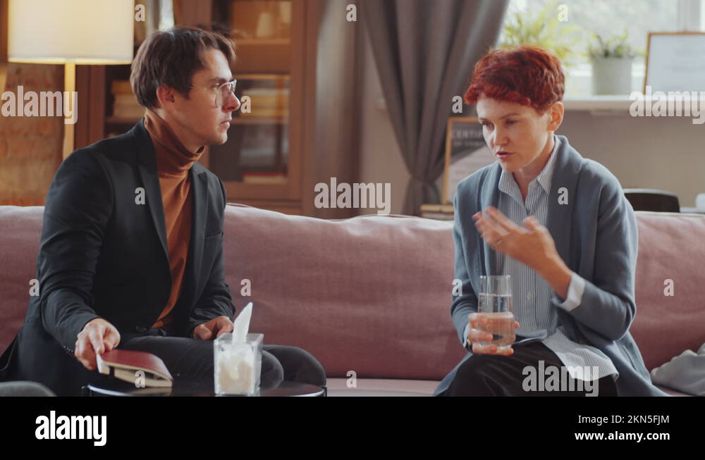 Counseling woman comforting Stock Videos & Footage - HD and 4K Video ...