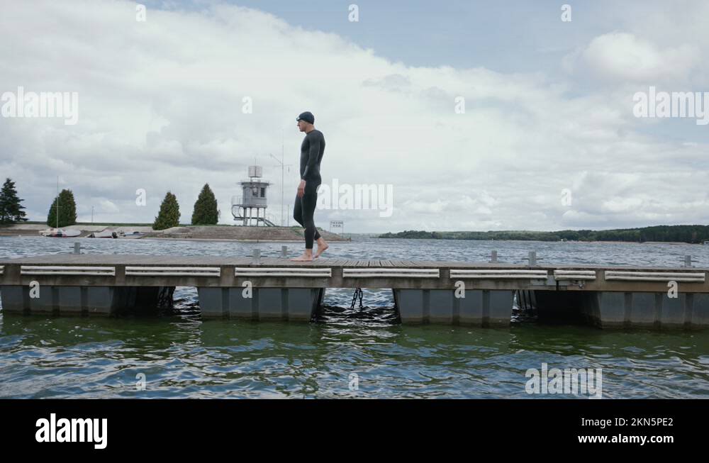 Open water swimmer walks Stock Videos & Footage - HD and 4K Video Clips ...