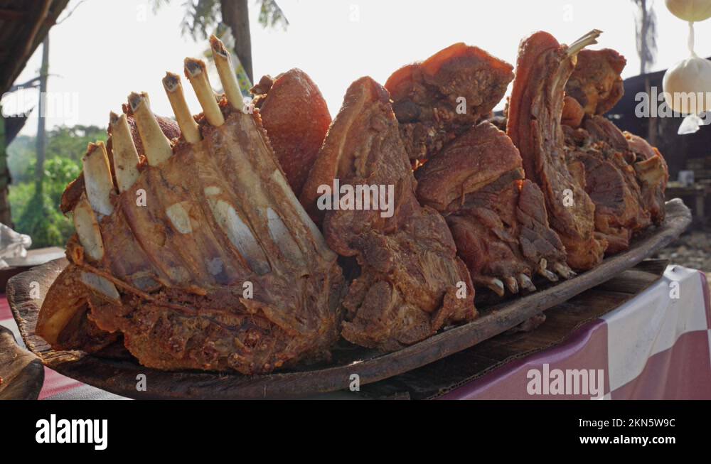 Dish chicharrones Stock Videos & Footage - HD and 4K Video Clips - Alamy