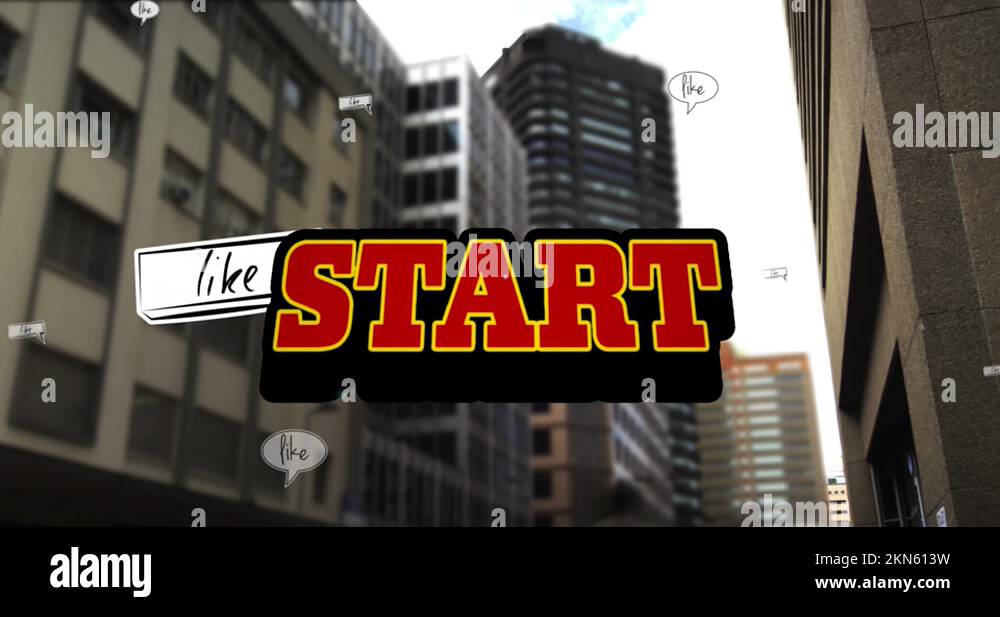 Animation start text in red Stock Videos & Footage - HD and 4K Video ...