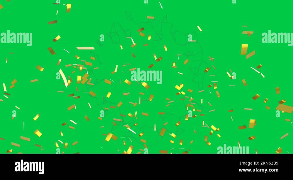 Confetti falling green screen Stock Videos & Footage - HD and 4K Video ...