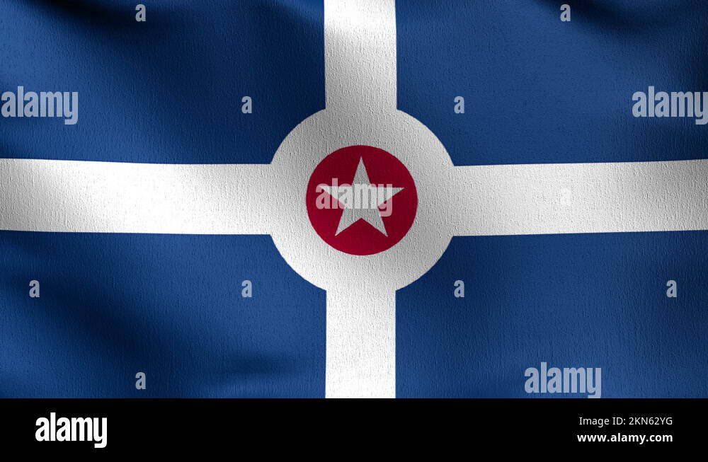 Indianapolis city flag Stock Videos & Footage - HD and 4K Video Clips ...