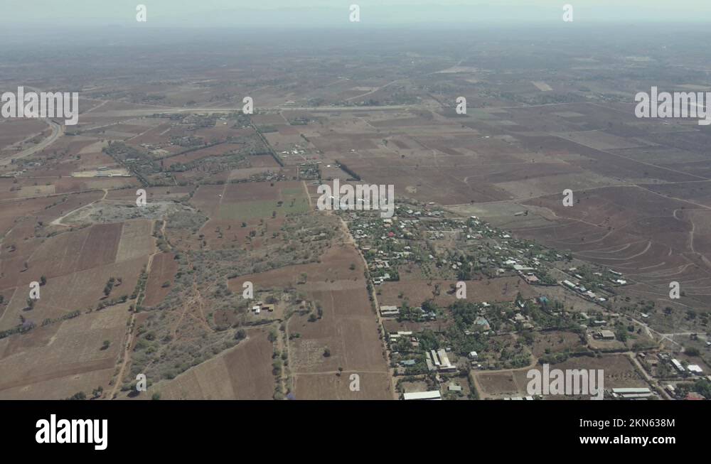 poor Africa village, poor technology in Agricultural land. Land Stock ...