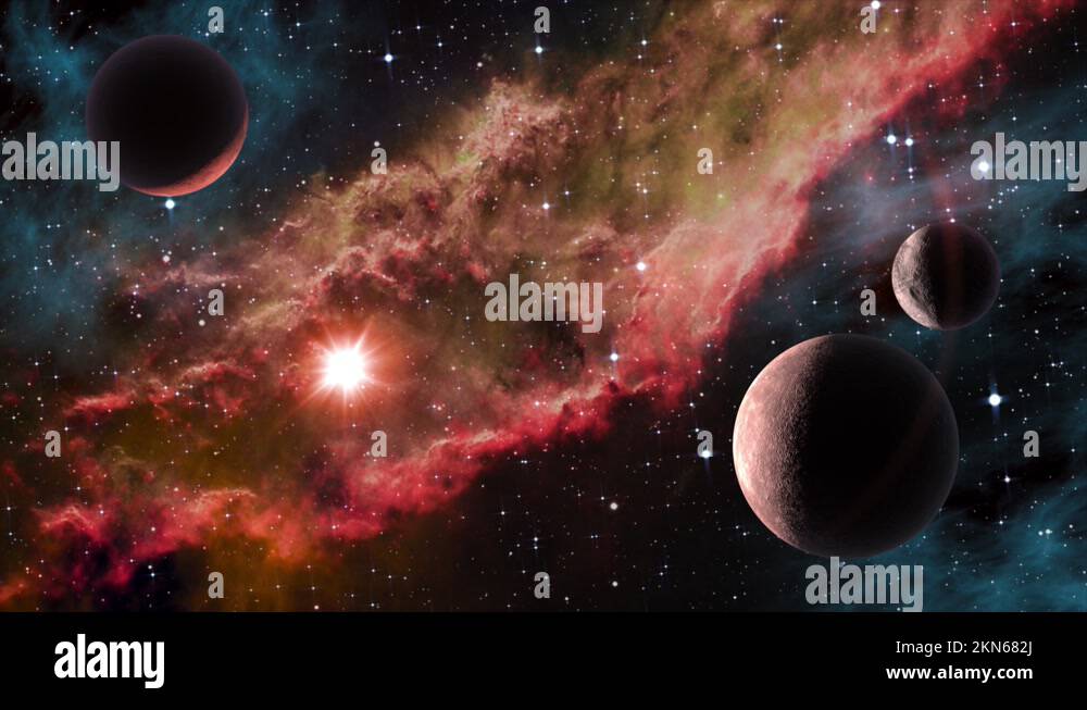 Space background star and planetary system universe galaxies and ...