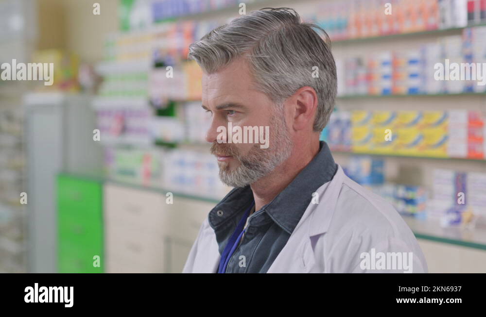 Male pharmacist wearing white Stock Videos & Footage - HD and 4K Video ...