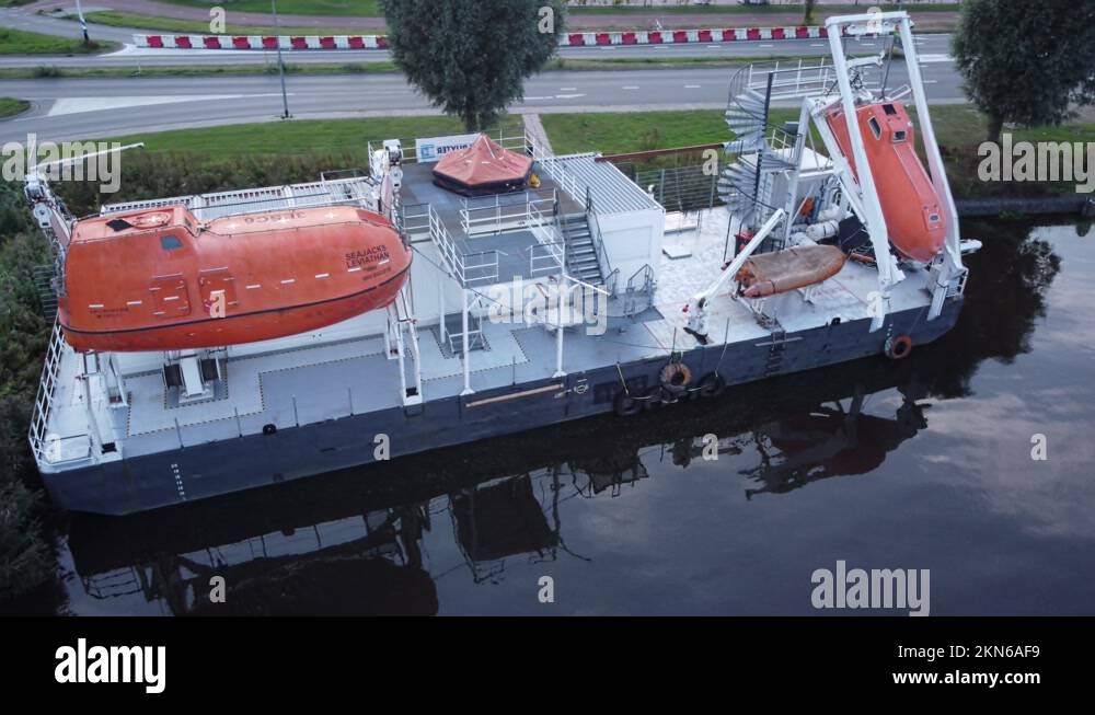 Oil rig lifeboat Stock Videos & Footage - HD and 4K Video Clips - Alamy