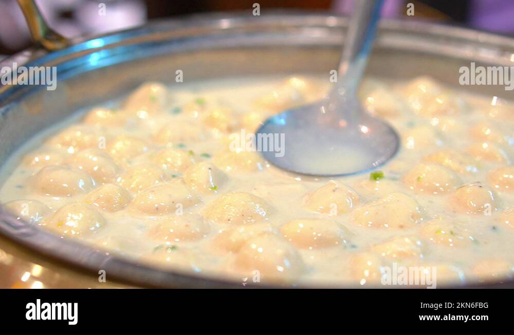 Indian sweet kesar rasmalai Stock Videos & Footage - HD and 4K Video ...
