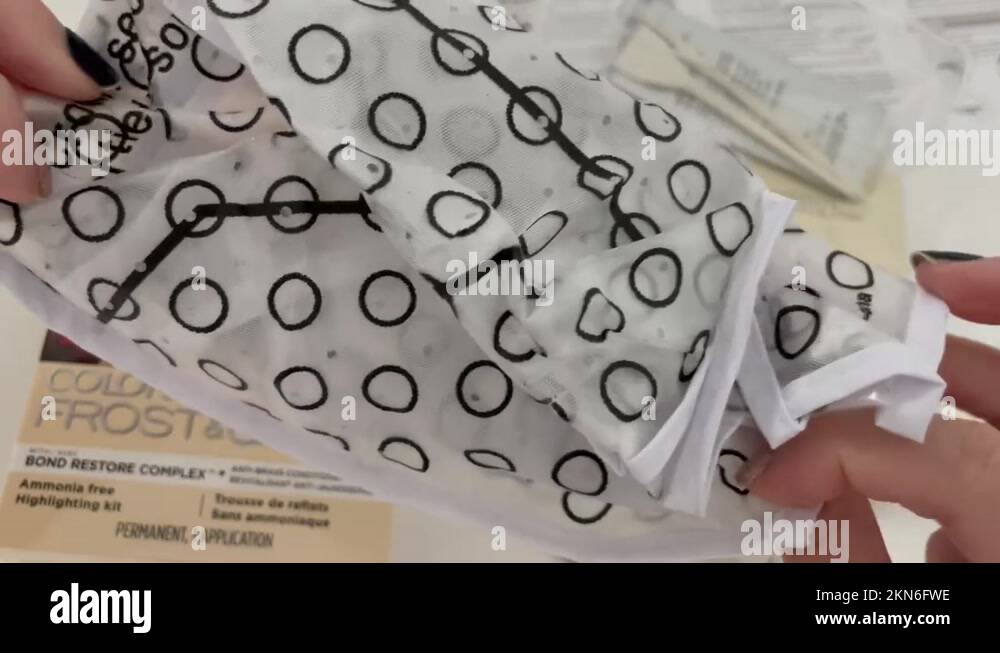 Hair bonnet Stock Videos & Footage - HD and 4K Video Clips - Alamy