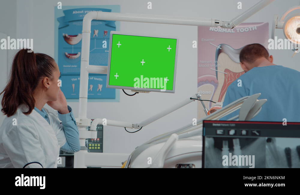 Dental team working green screen Stock Videos & Footage - HD and 4K ...