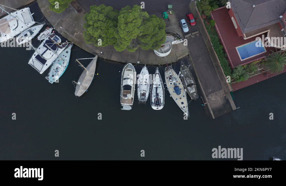 Boat harbor top view Stock Videos & Footage - HD and 4K Video Clips - Alamy