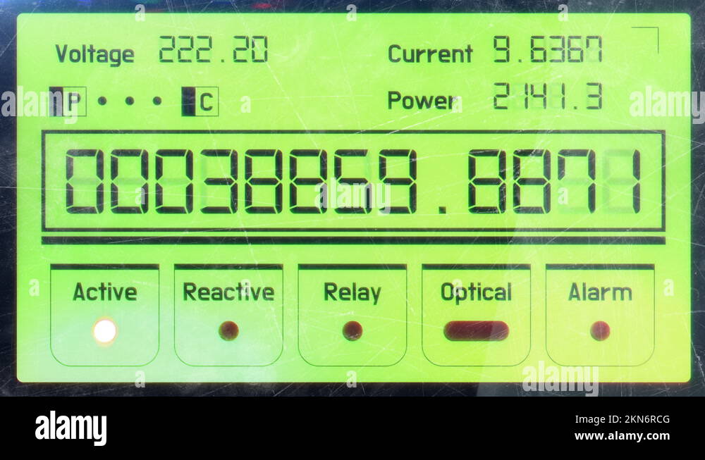 An electricity bill and an electricity meter Stock Videos & Footage ...