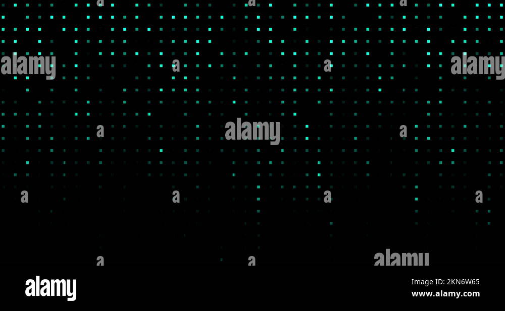 4k animated matrix green blue grid. Animation background. HD design ...