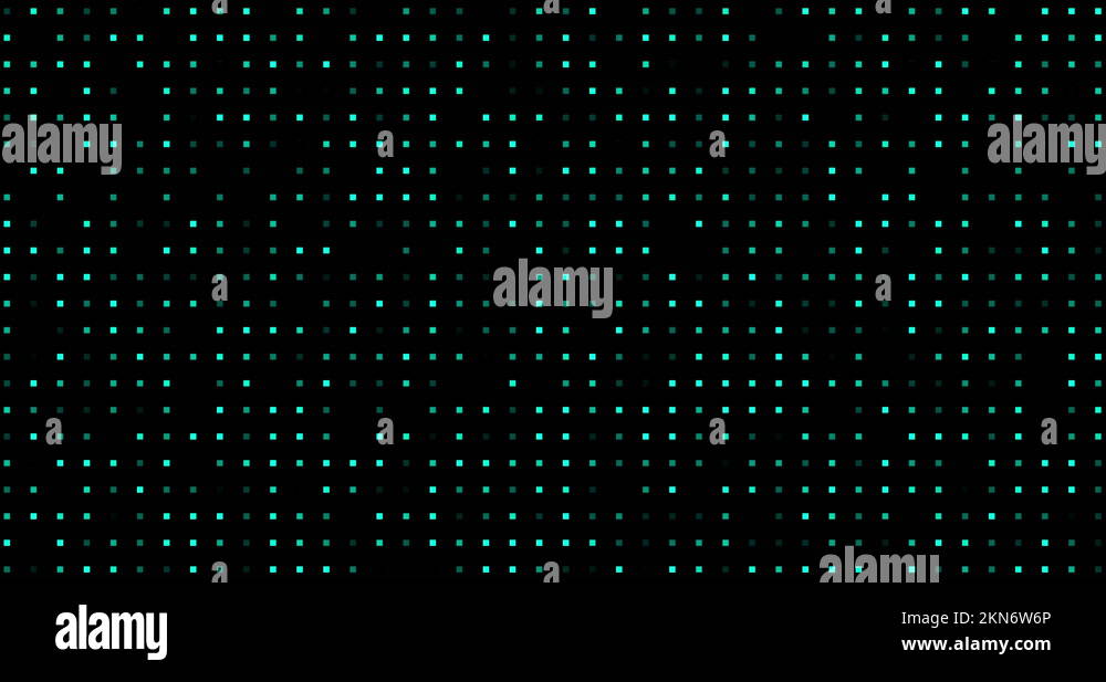 4k animated matrix green blue grid. Animation background. HD design ...