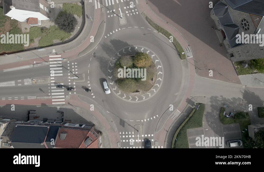 Roundabout birds eye view Stock Videos & Footage - HD and 4K Video ...