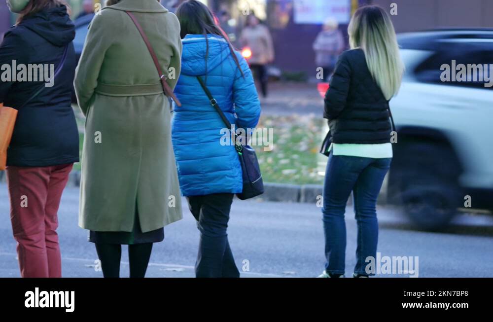 Bus stop queue Stock Videos & Footage - HD and 4K Video Clips - Alamy