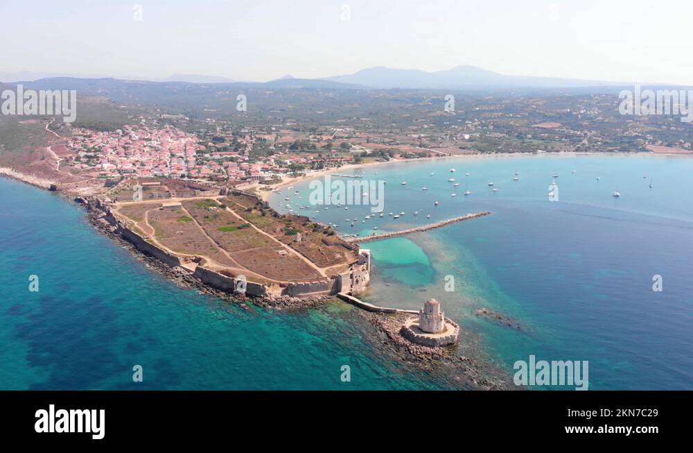 Methoni castle the peloponnese Stock Videos & Footage - HD and 4K Video ...
