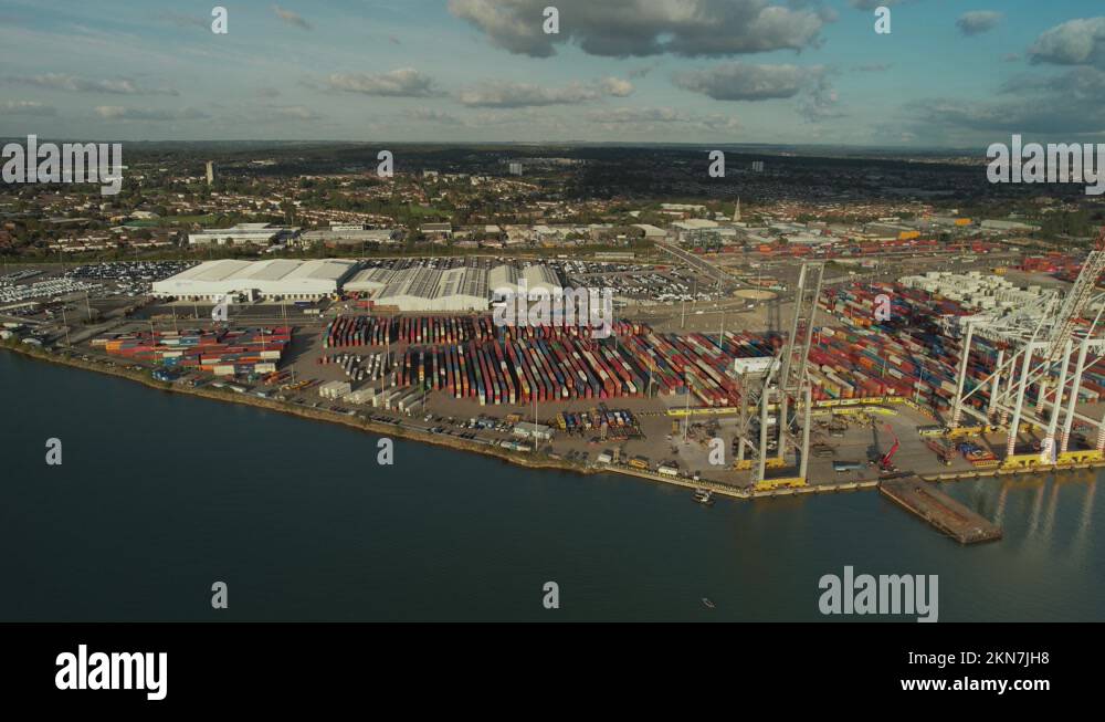 Deep sea container terminal Stock Videos & Footage - HD and 4K Video ...