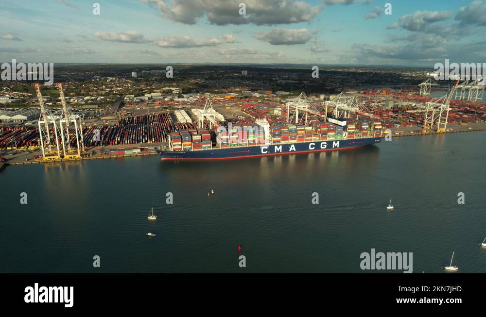 Cma cgm container ship Stock Videos & Footage - HD and 4K Video Clips ...