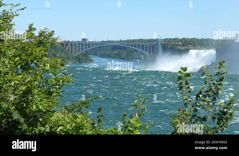 Niagara falls rainbow bridge Stock Videos & Footage - HD and 4K Video ...