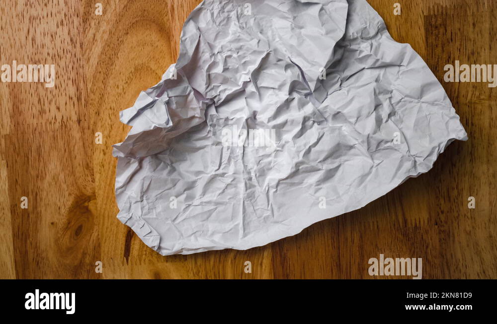 Wrinkled paper ball Stock Videos & Footage - HD and 4K Video Clips - Alamy