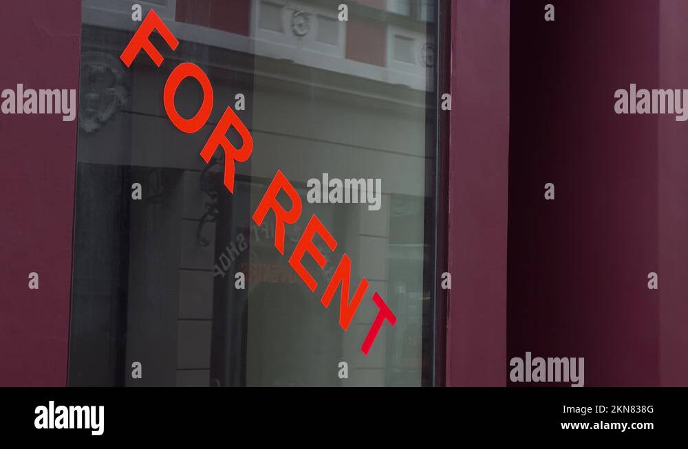 Red for rent sign Stock Videos & Footage - HD and 4K Video Clips - Alamy