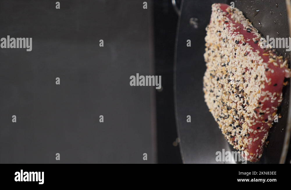 Pan seared tuna fillet Stock Videos & Footage - HD and 4K Video Clips ...