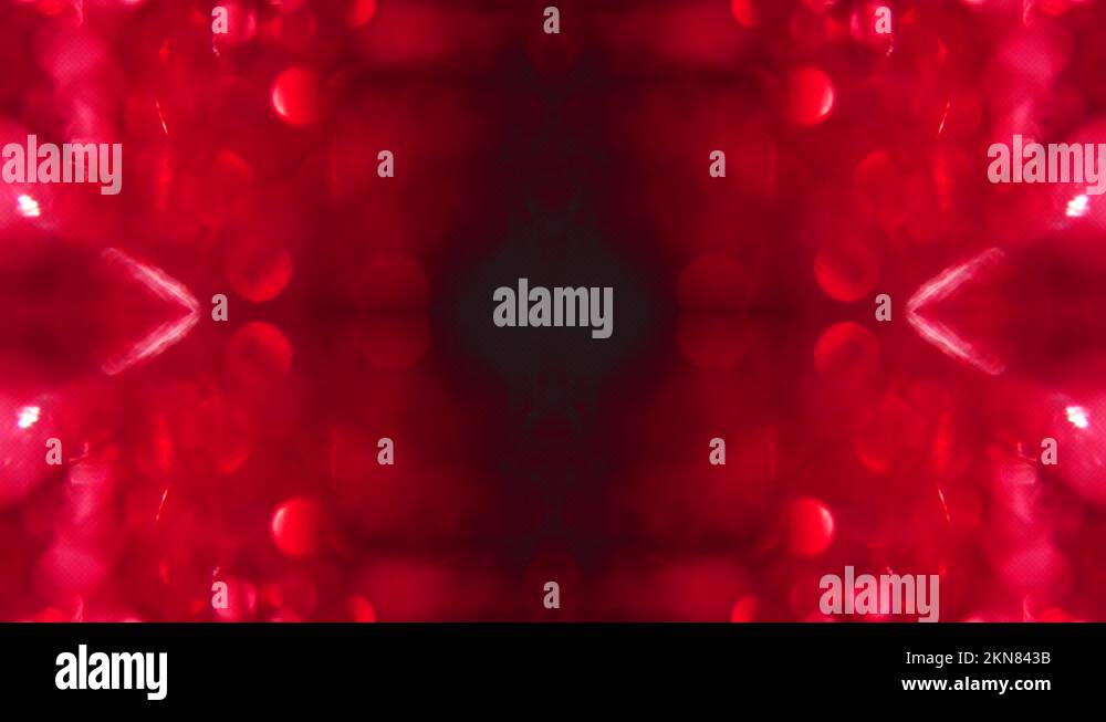 Abstract red coloured elegant geometrical sci-fi iridescent background ...