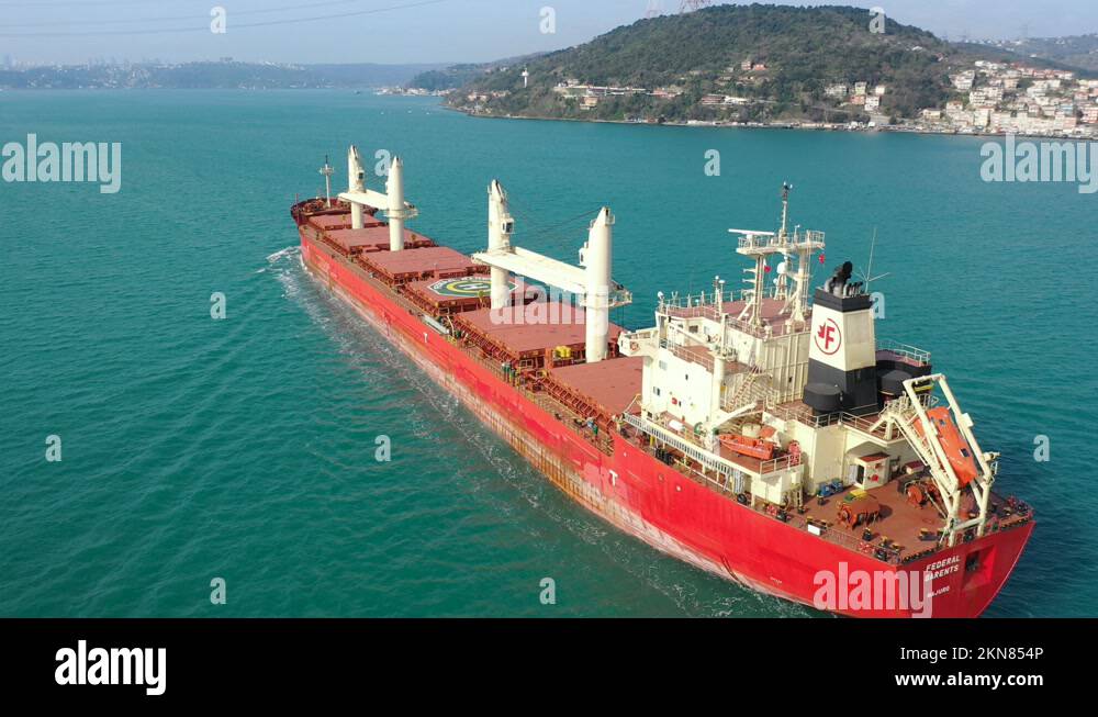 Red cargo ship bulk carrier Stock Videos & Footage - HD and 4K Video ...